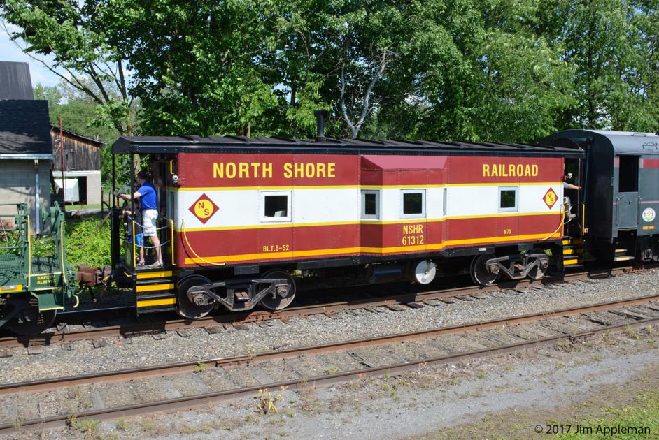 NSHR 61312 (CR 21138) N7D caboose, 6/10/2017 | Conrail Photo Archive